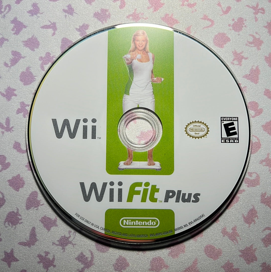 Wii - Wii Fit Plus - Disc Only – American Hobby Time LLC